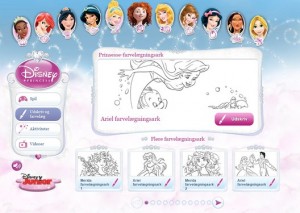 Disney tegninger til at printe ud og farvelægge – BabyParadis Blog